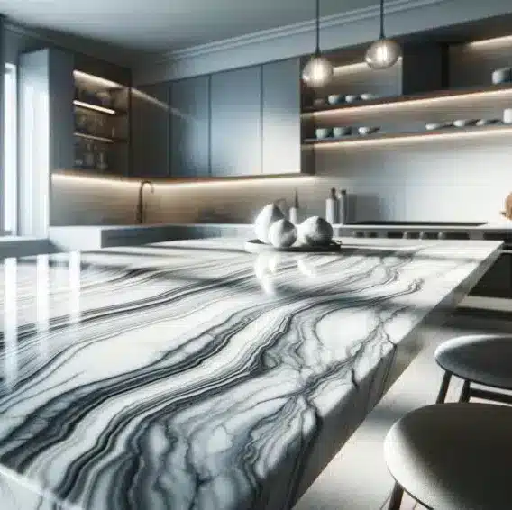 Epoxy resin marble effect, Carrara marble effect Kit