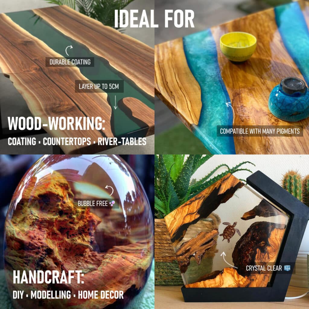 Epoxy Resin Table Kit, Complete River Table Kit