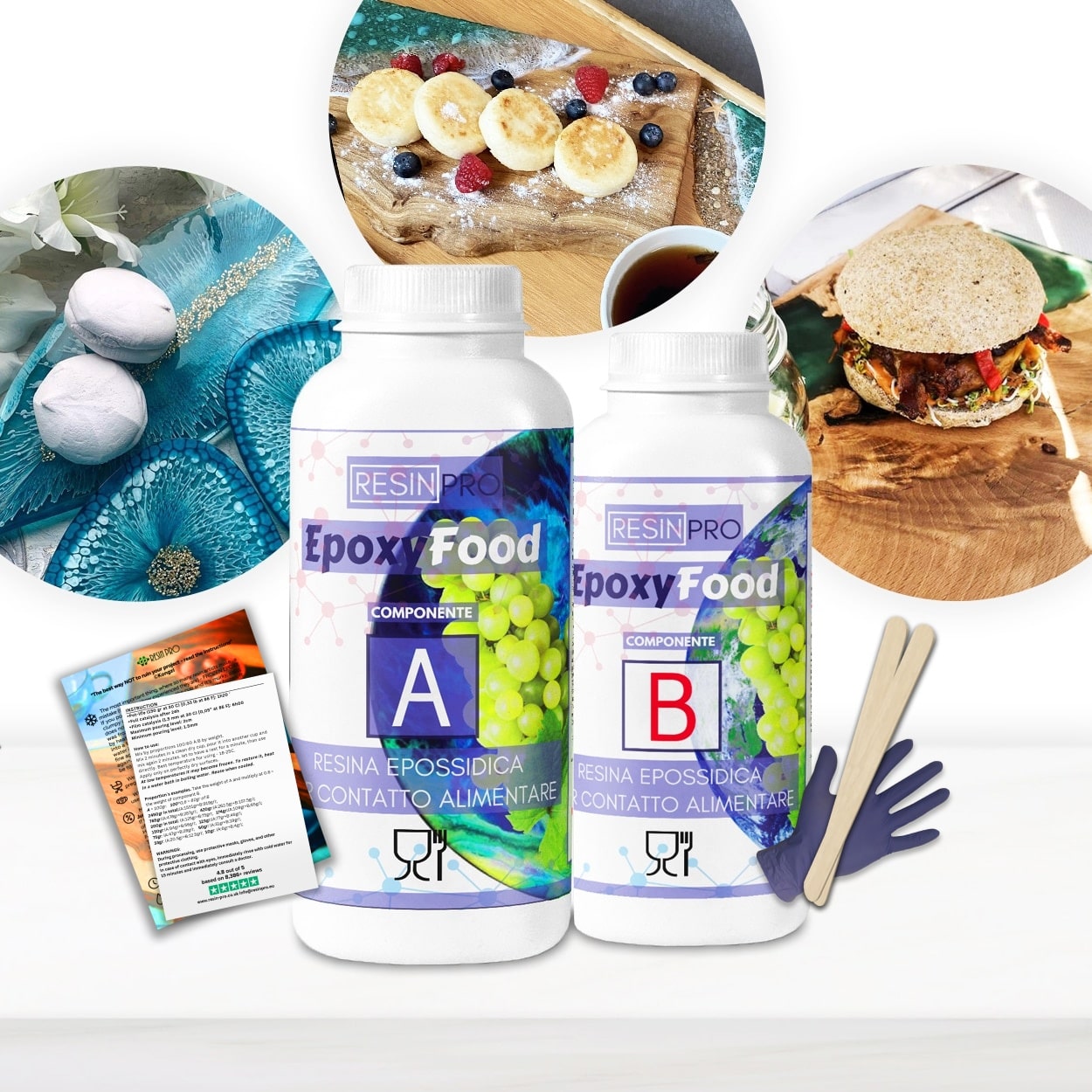 Food safe epoxy resin, Food safe clear epoxy resin