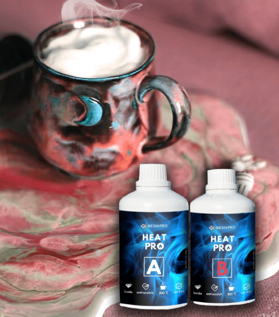 Epoxy table coating, Heat resistant epoxy coating | HEAT PRO
