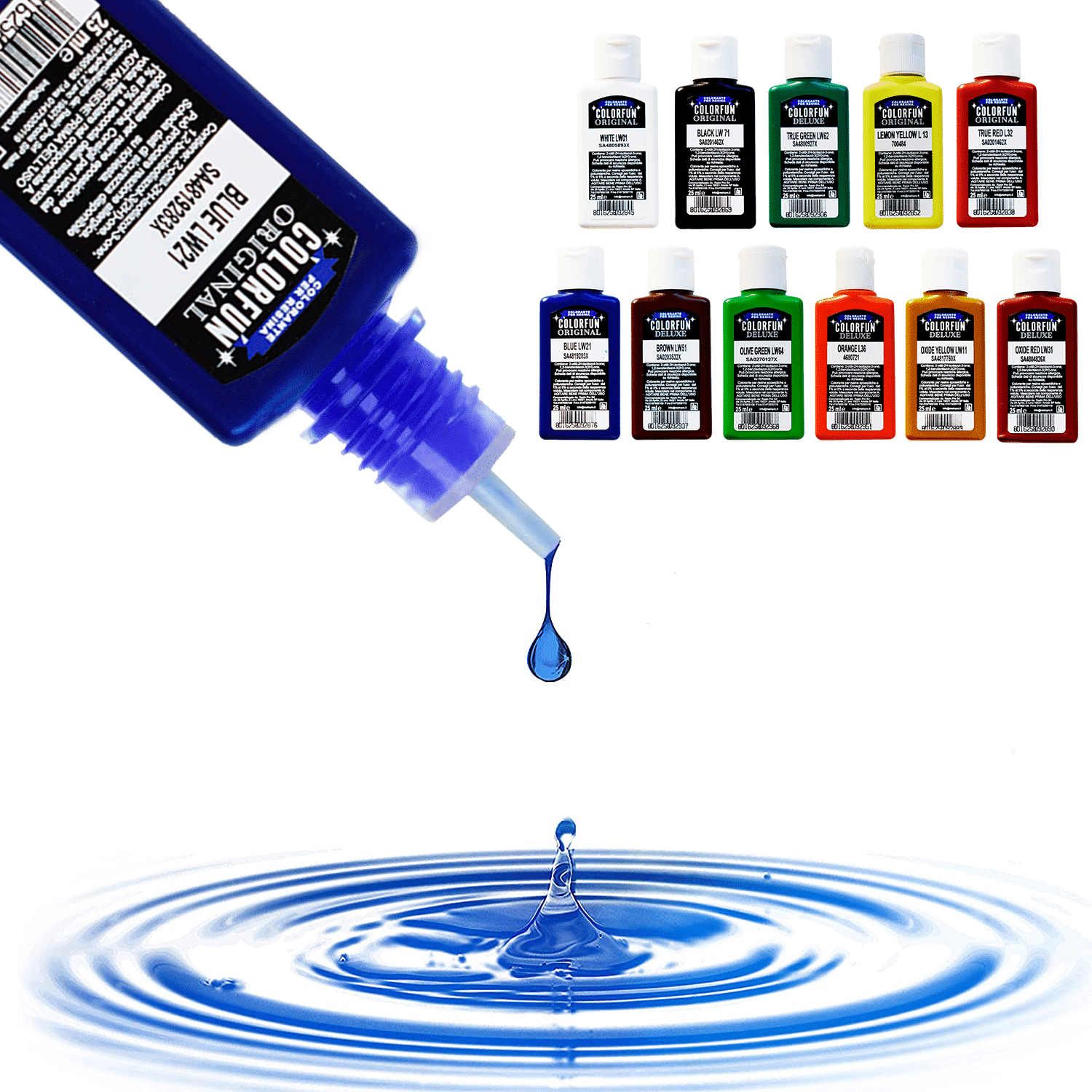RESIN COLOUR TRANSLUCENT EFFECT 25 ML - ResinPro - Creativity at your ...