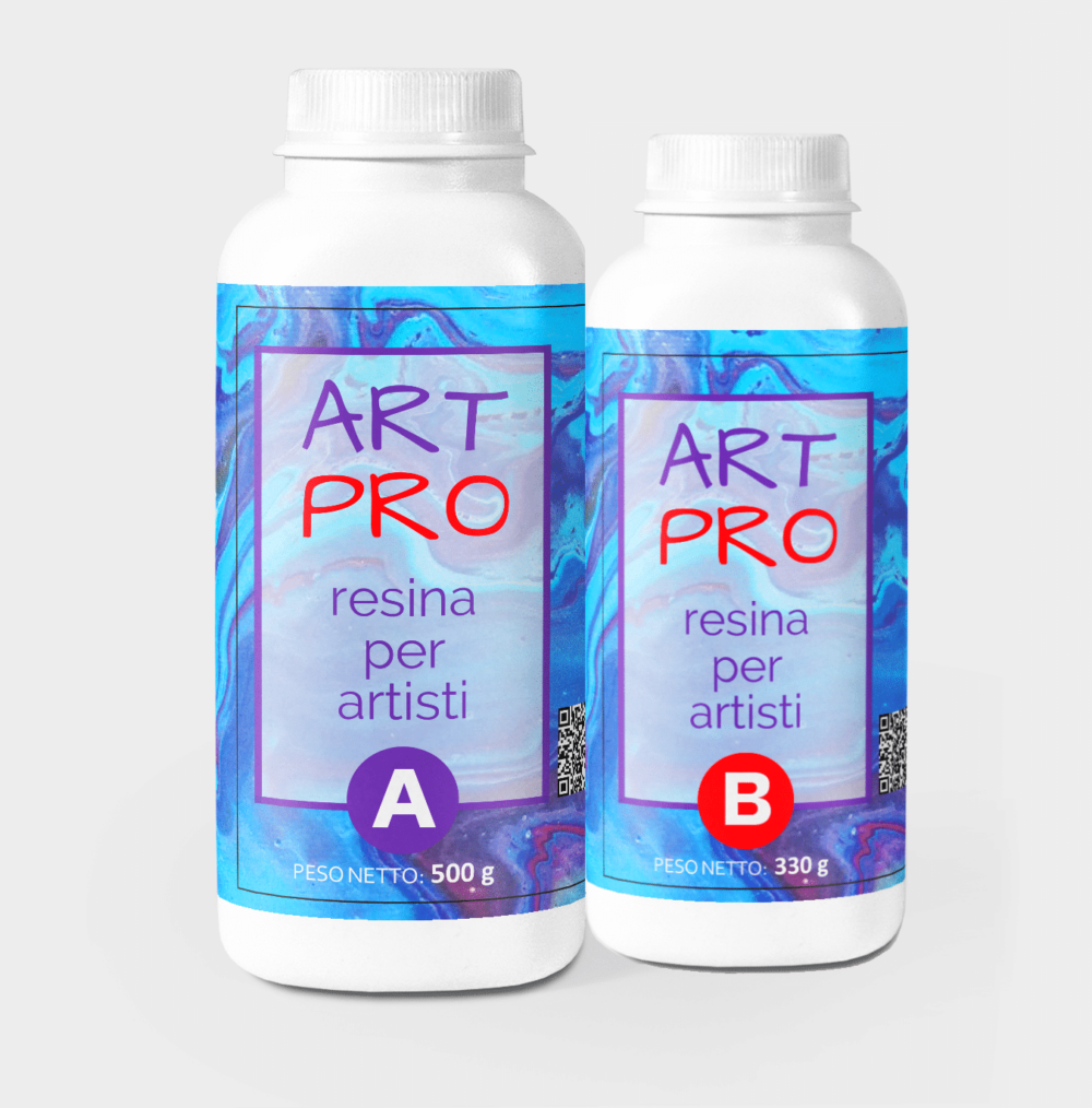 ART PRO NON-TOXIC TRANSPARENT EPOXY FOR RESIN-ARTISTS 1.66-36,5 KG [58 ...