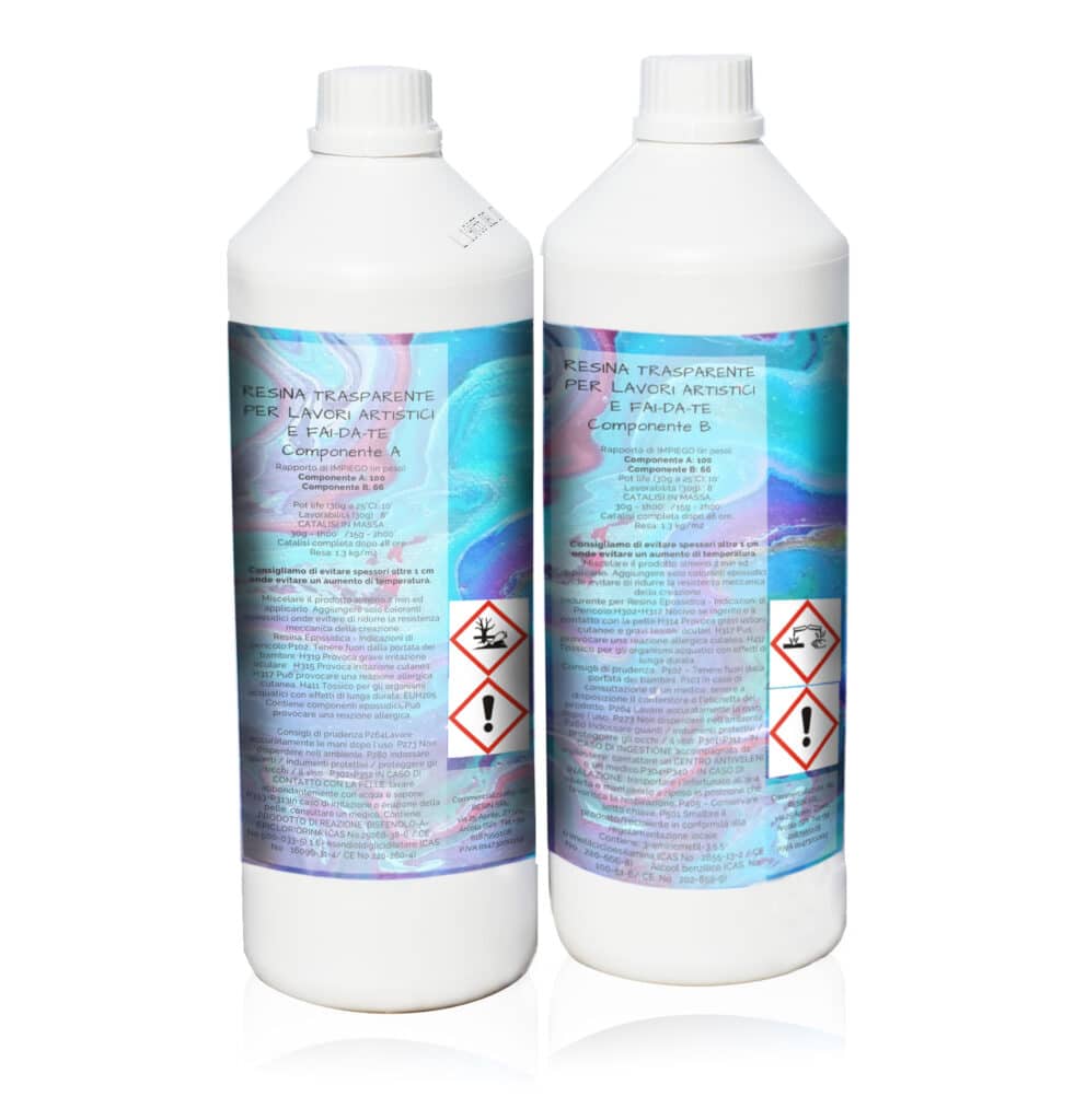 ART PRO NON-TOXIC TRANSPARENT EPOXY FOR RESIN-ARTISTS 1.66-36,5 KG [58 ...
