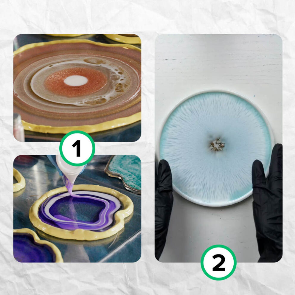 Resin vase or how to bend castings from uncured epoxy - ResinPro ...