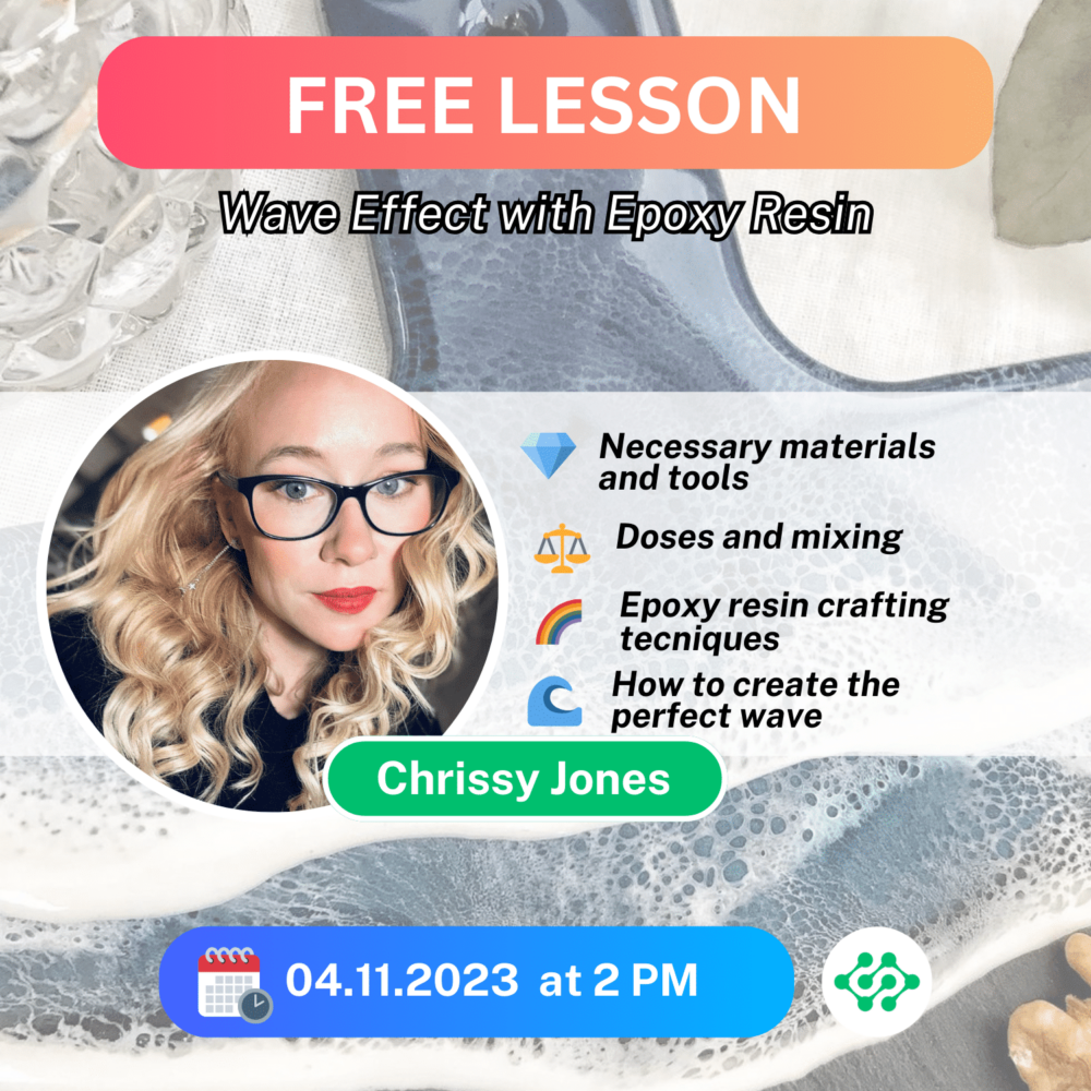 FREE LESSON - Wave Effect with Epoxy Resin - ResinPro - Amazing Epoxy ...